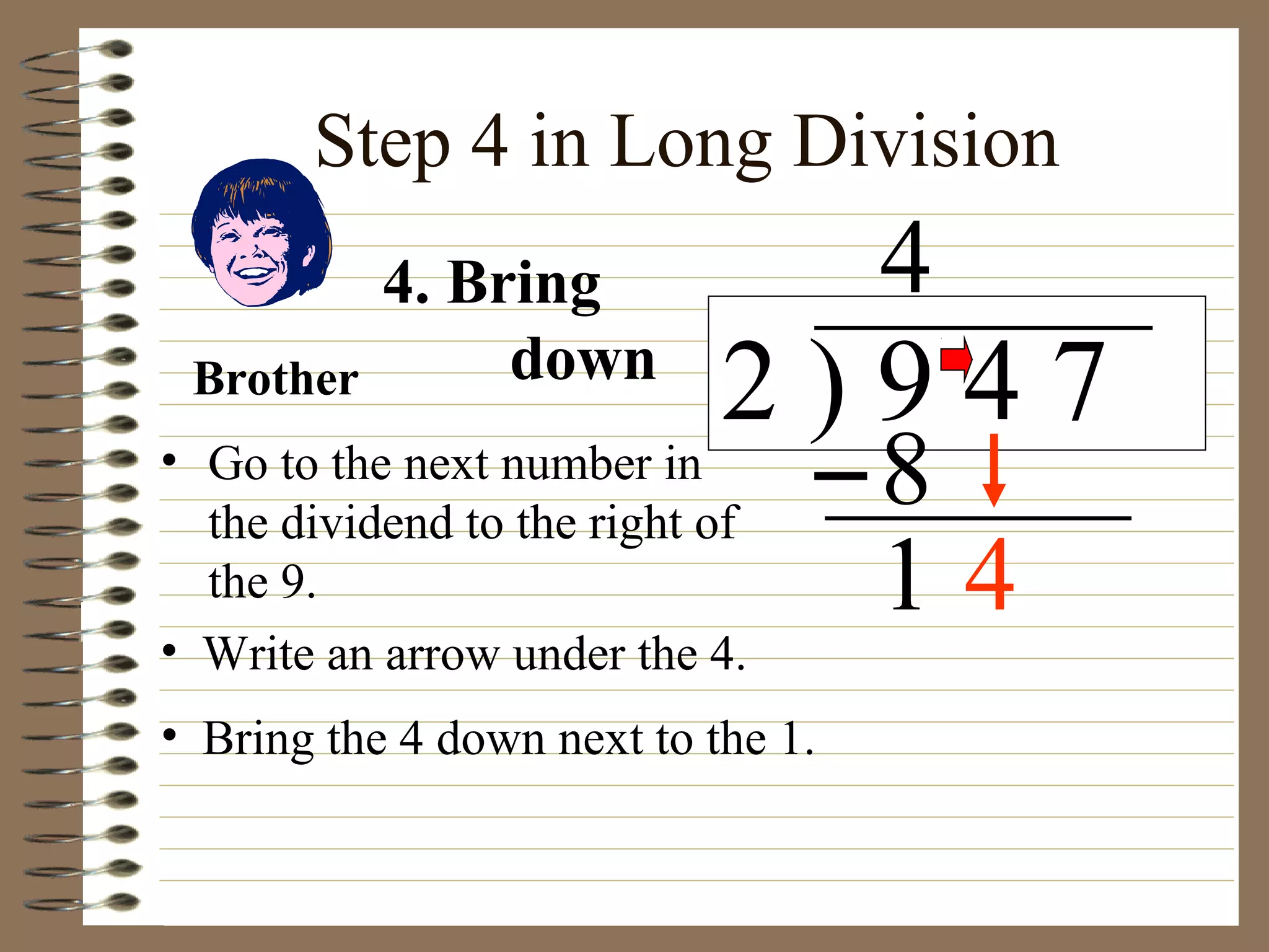 Long Division: Daddy, Momma, Sister, Brother, Rover | PPT
