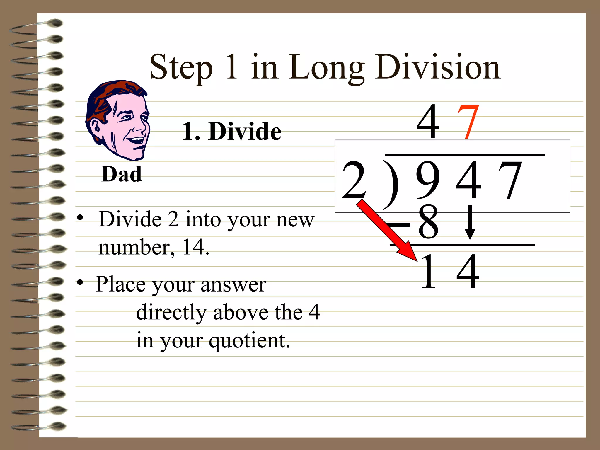 Long Division: Daddy, Momma, Sister, Brother, Rover | PPT