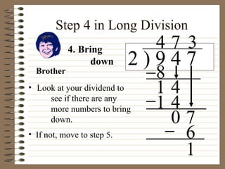 Long Division: Daddy, Momma, Sister, Brother, Rover | PPT