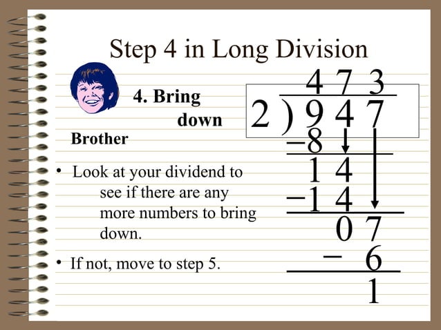 Long Division: Daddy, Momma, Sister, Brother, Rover | PPT
