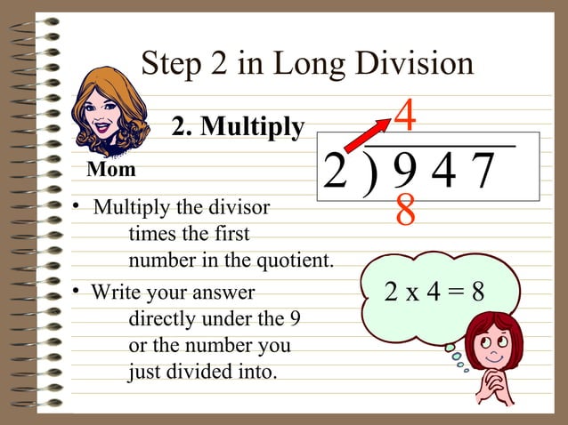Long Division: Daddy, Momma, Sister, Brother, Rover | PPT