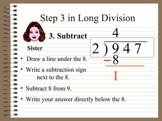 Long Division: Daddy, Momma, Sister, Brother, Rover | PPT