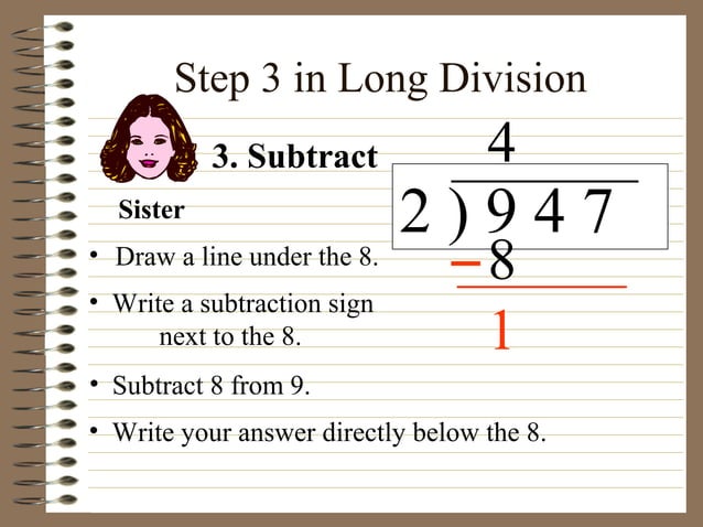 Long Division: Daddy, Momma, Sister, Brother, Rover | PPT