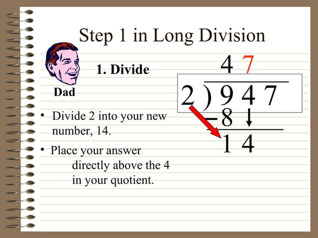 Long Division: Daddy, Momma, Sister, Brother, Rover | PPT