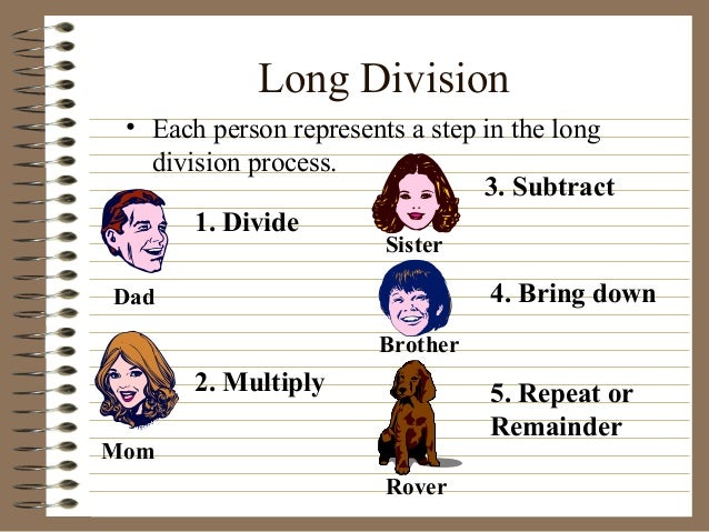Long Division: Daddy, Momma, Sister, Brother, Rover