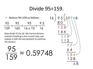 Long division- DOWNLOAD ENABLED | PPT