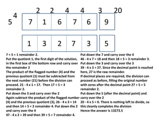 Long division- DOWNLOAD ENABLED | PPSX