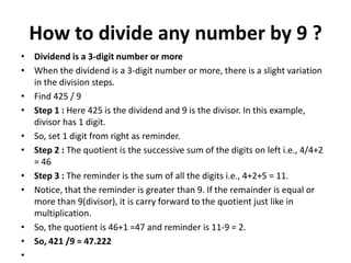 Long division- DOWNLOAD ENABLED | PPSX