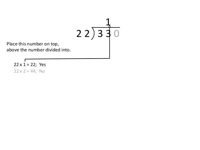 Long Division long-division