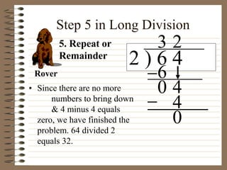 Long division 2 digit no remainder | PPTX