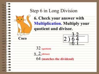 Long division 2 digit no remainder | PPTX