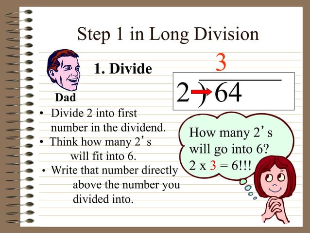 Long division 2 digit no remainder | PPTX