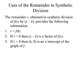 Long Division and Synthetic Division.ppt
