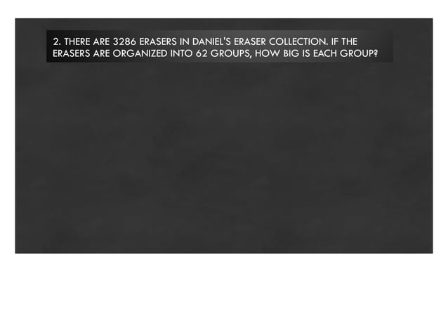 Long division word problems color sheet worked out prowise | PPT