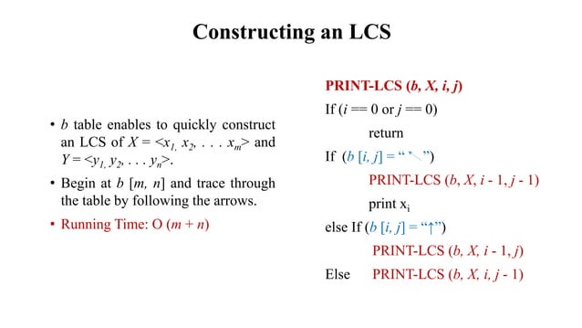 Longest common subsequence | PDF