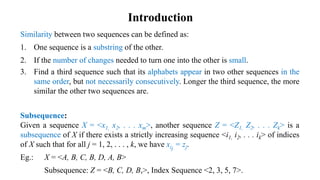 Longest common subsequence | PDF