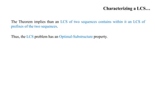 Longest common subsequence | PDF