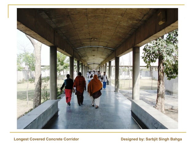 WORLD'S LONGEST COVERED CONCRETE CORRIDOR | PPT | Free Download