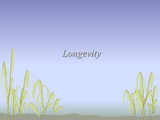Longevity | PDF