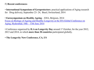 Longevity day 2014 | PPT