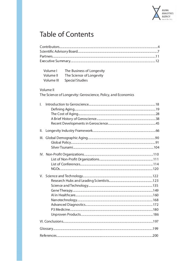 Longevity industry landscape overview 2017 - the science of longevity…