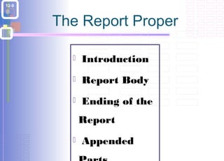 Long formal report | PPT