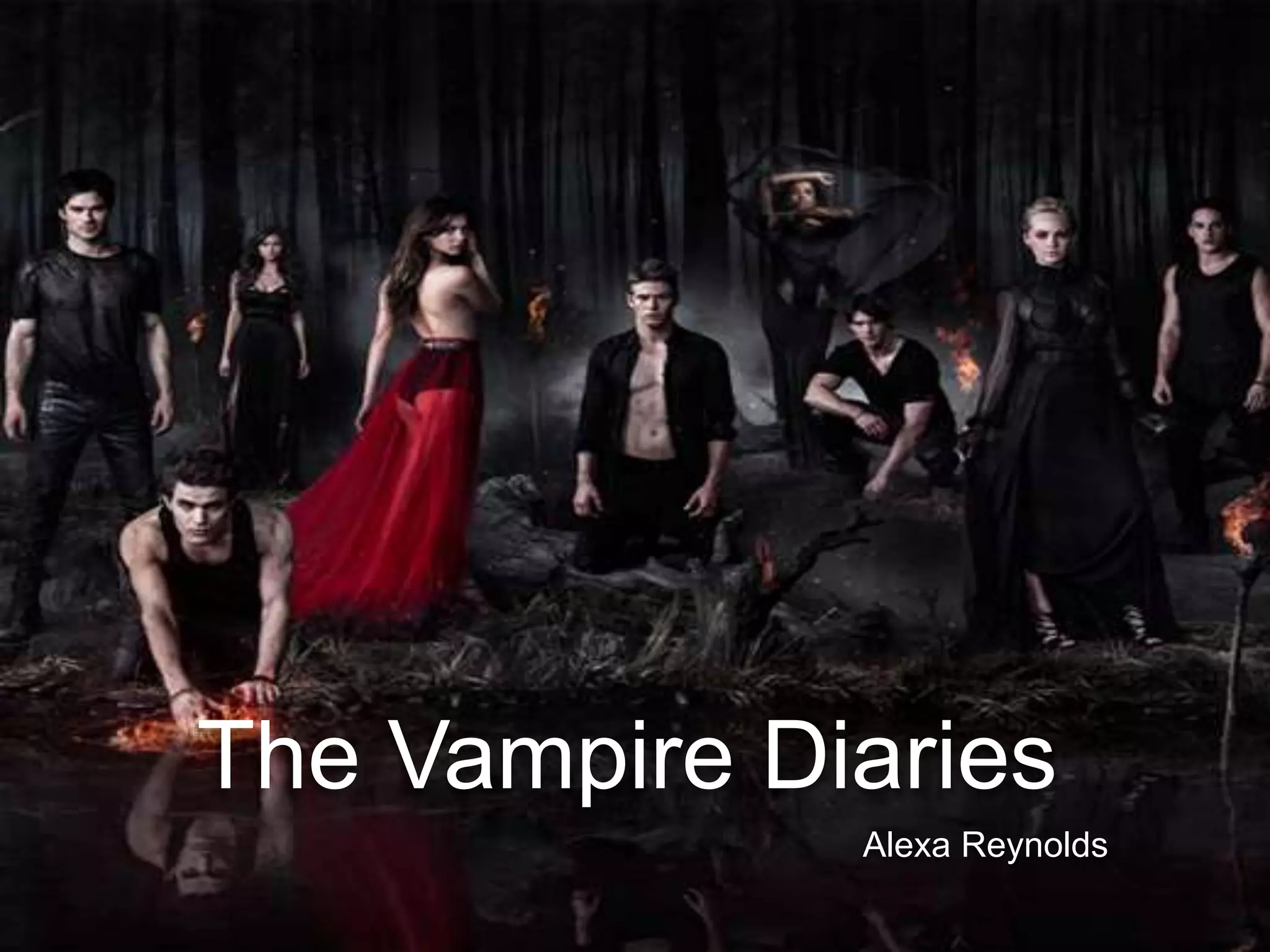 Long form tv the vampire diaries | PPTX