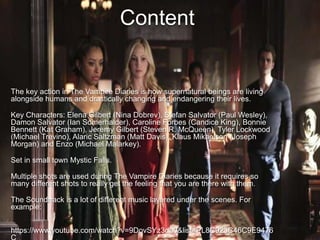 Long form tv the vampire diaries | PPT