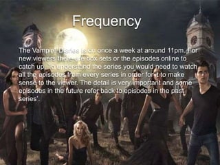 Long form tv the vampire diaries | PPTX