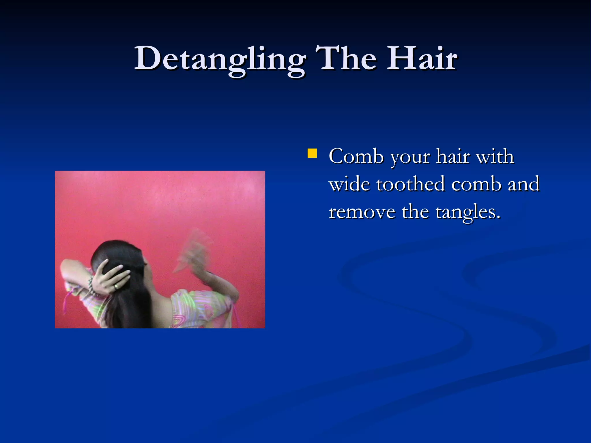 Long hair style (self) | PPT