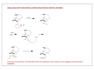 Mechanism of Longifolene Synthesis | PPTX