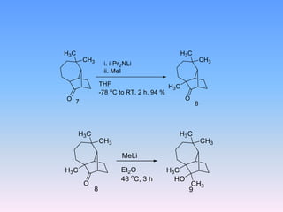 Synthesis of Longifolene through retrosynthestic analysis. | PPTX