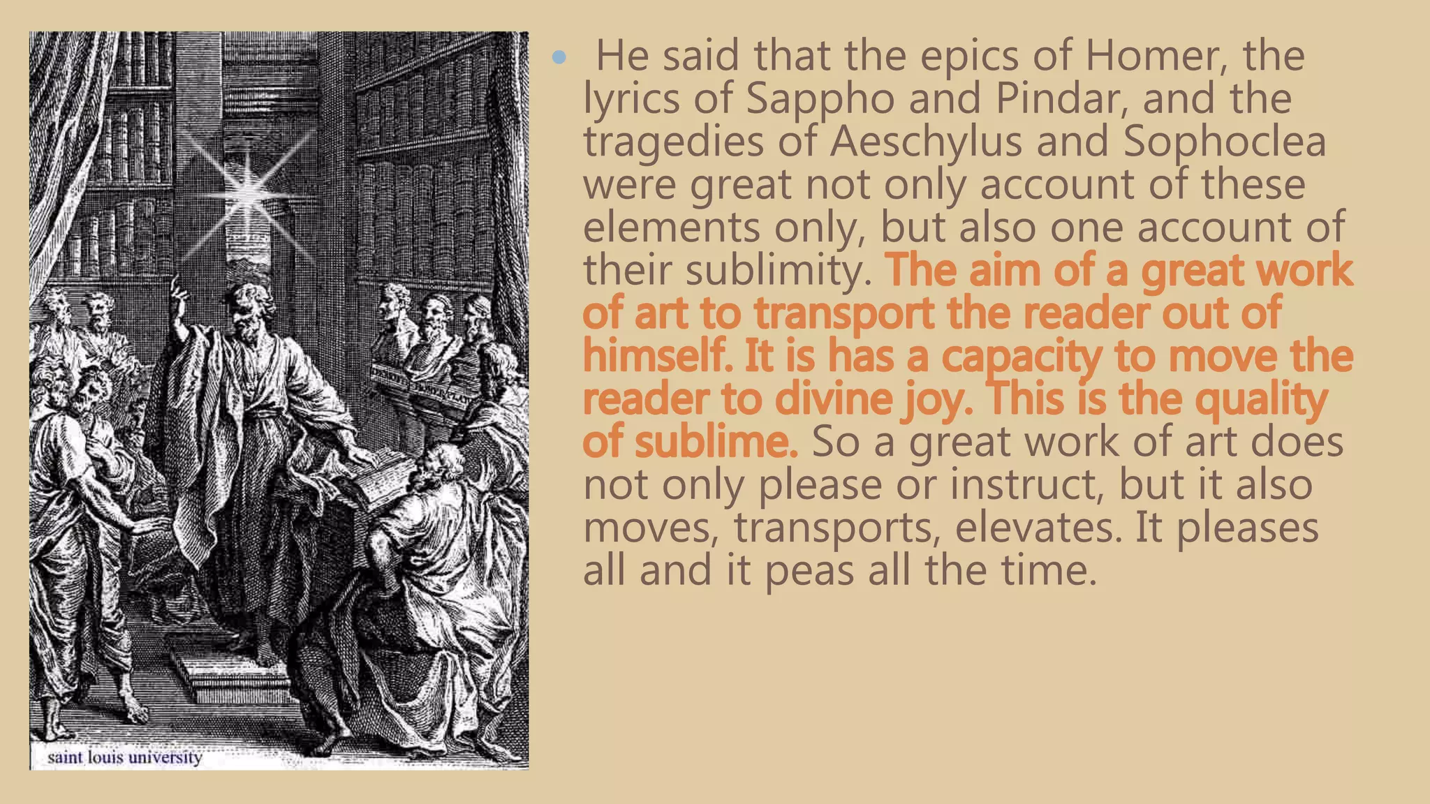 Longinus | PPT