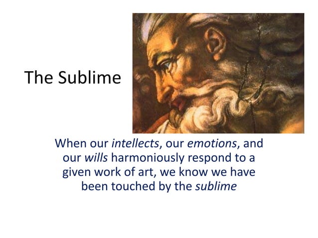 Longinus The sublime | PPTX | Poetry | Books and Literature
