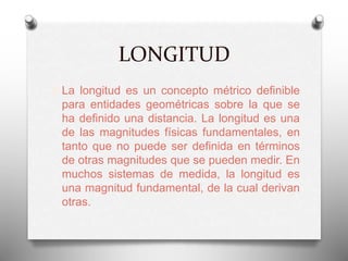 Longitud | PPTX