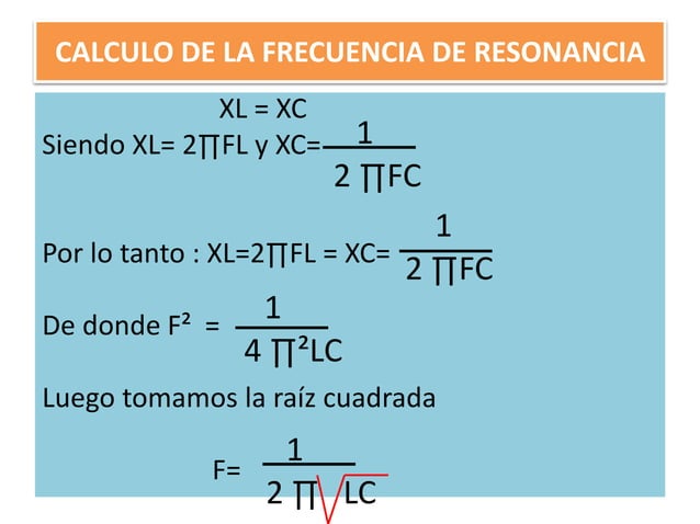 Longitud de onda y frecuencia de resonancia | PPT
