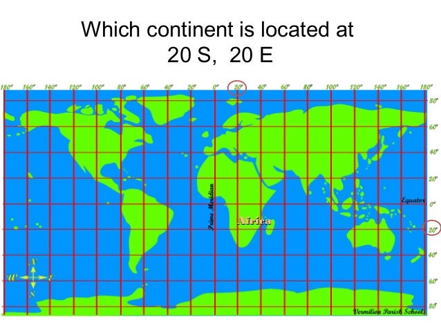 Longitude and latitude