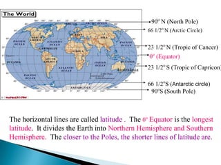 Longitudes & latitudes | PPTX