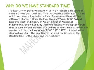 Longitude time and ist 1 | PDF