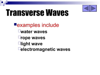 longitudinalandtransversewaves-100907055401-phpapp01.ppt
