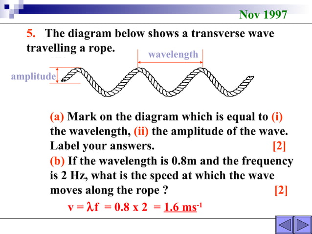 Longitudinal and transverse waves | PPT | Physics | Science