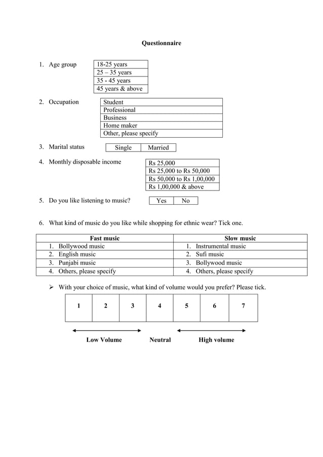 Impact of music on consumer behavior | DOCX | Music | Entertainment