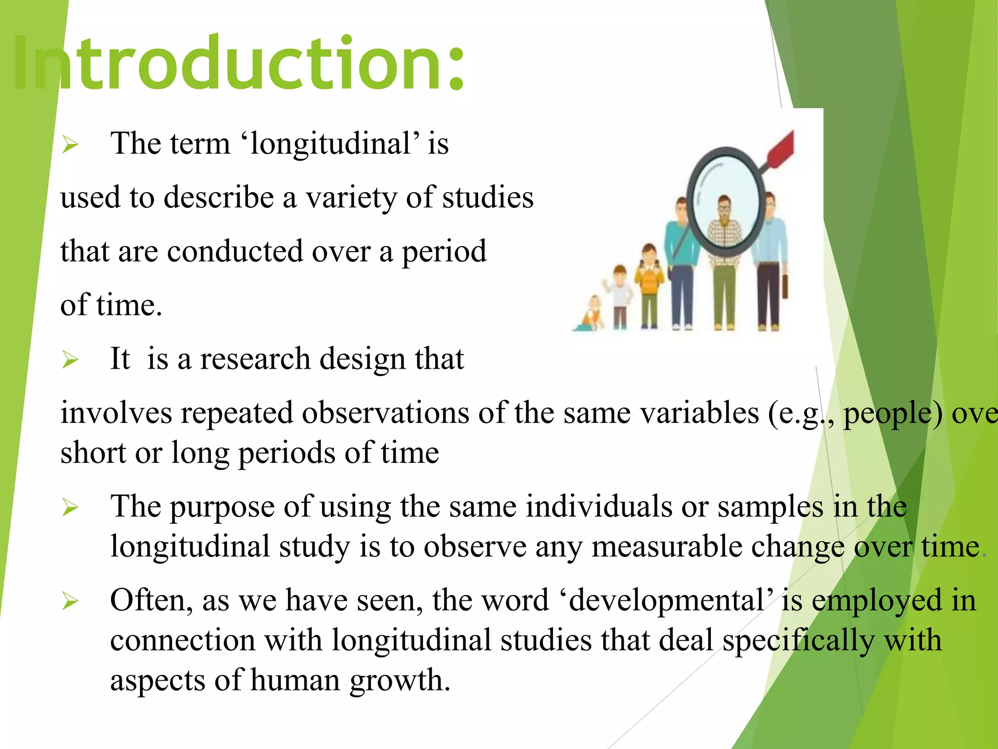 Longitudinal Research Design | PPTX