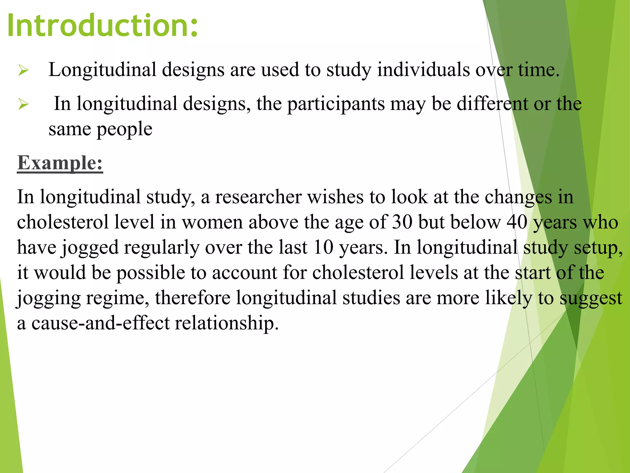 Longitudinal Research Design | PPTX