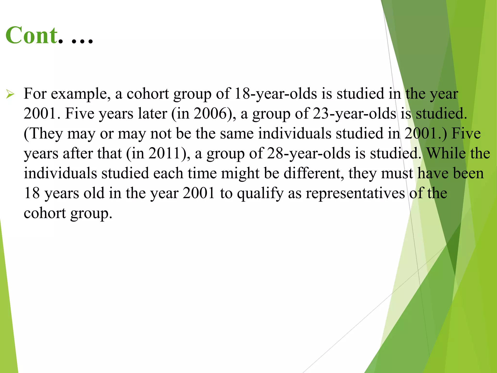 Longitudinal Research Design | PPTX