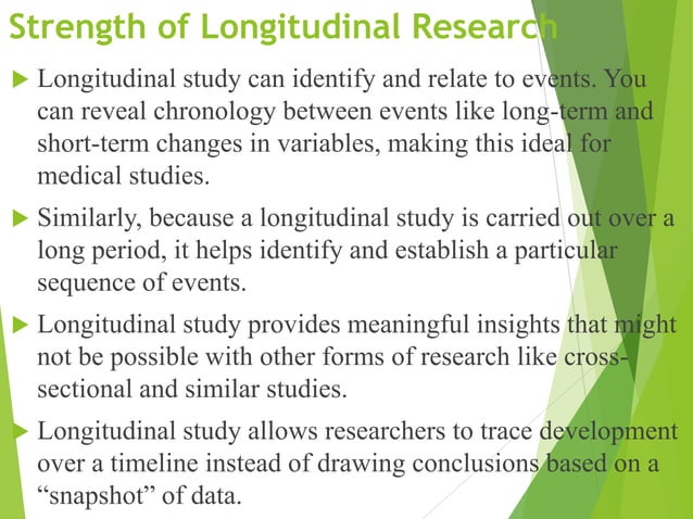 Longitudinal Research Design | PPTX | Education
