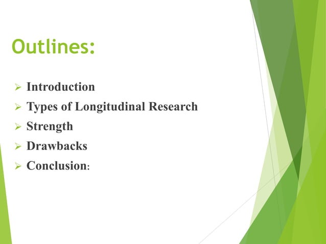Longitudinal Research Design | PPTX | Education