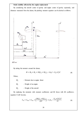 Longitudinal static stability of boeing 737 max 8 | DOCX