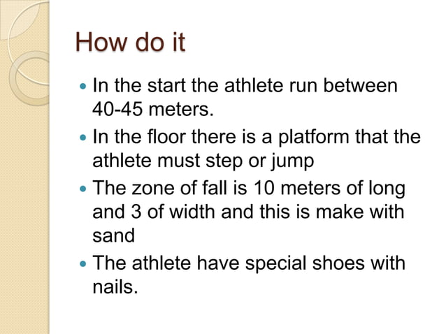 Long jump | PPTX