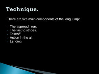 Long jump | PPTX